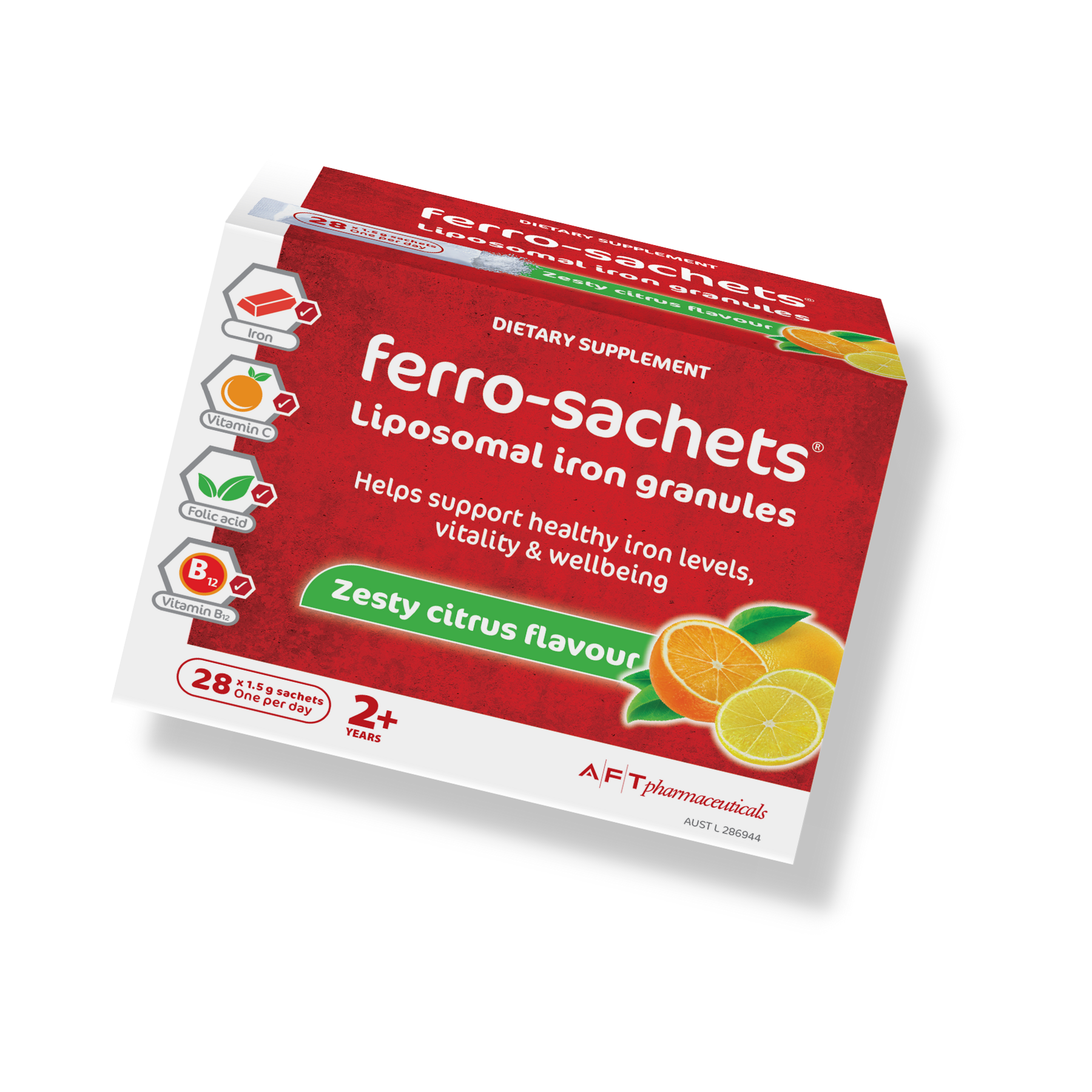 Ferro-Sachets® – AFT Pharmaceuticals Australia