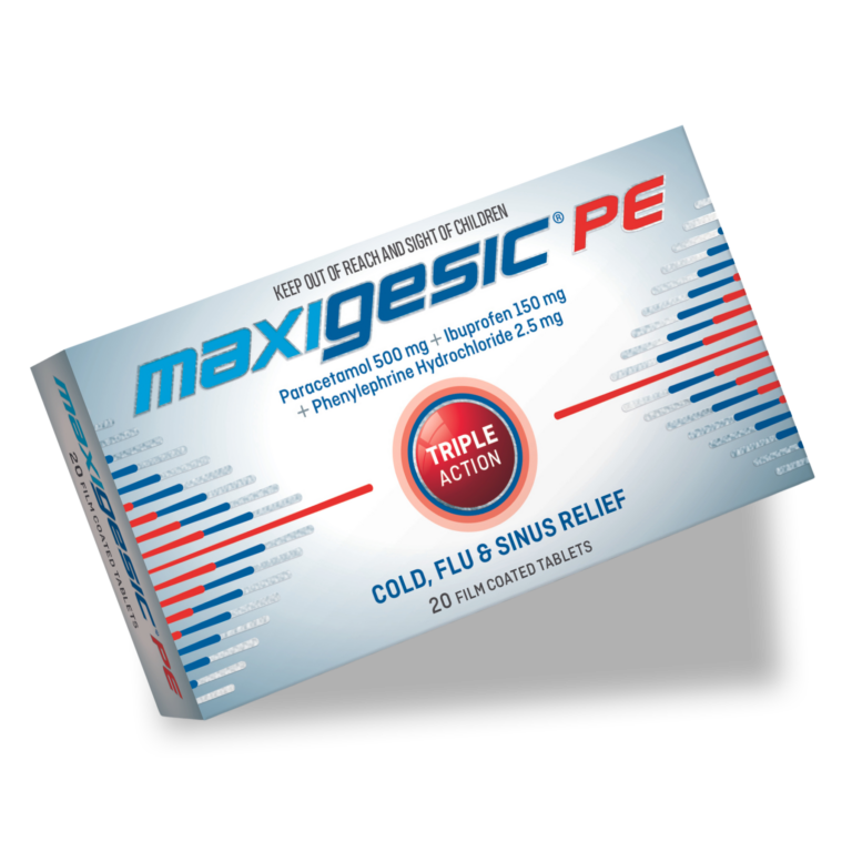 Maxigesic® PE – AFT Pharmaceuticals New Zealand