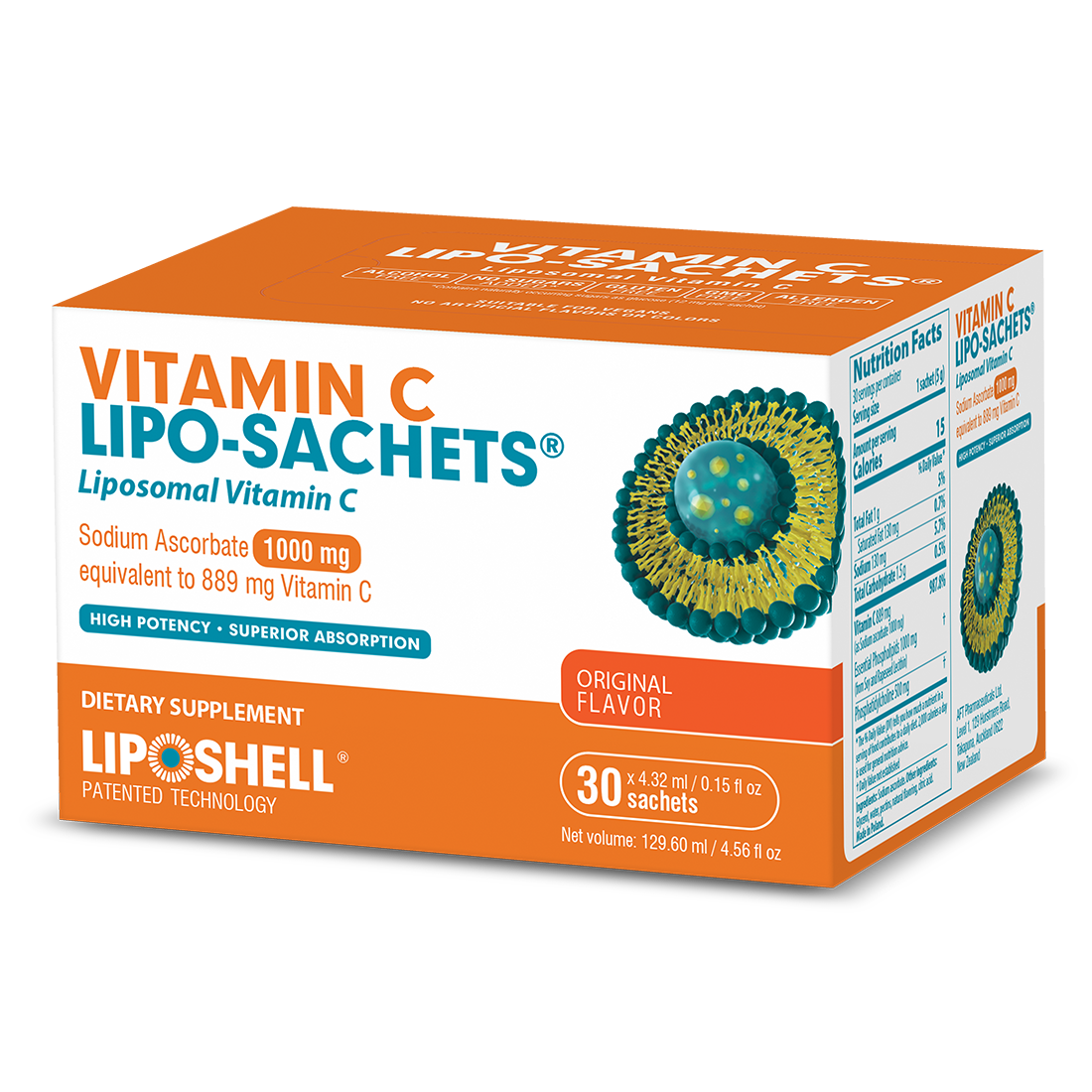Vitamin C Lipo-Sachets® – AFT Pharmaceuticals USA